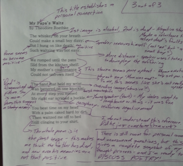 Poetry Markup Examples – Hopkinton High School English Department